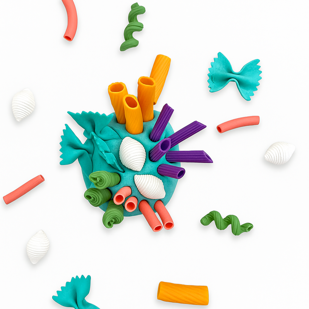 Coral Reef Play Dough Kit – Heart & Hand Activity Kits